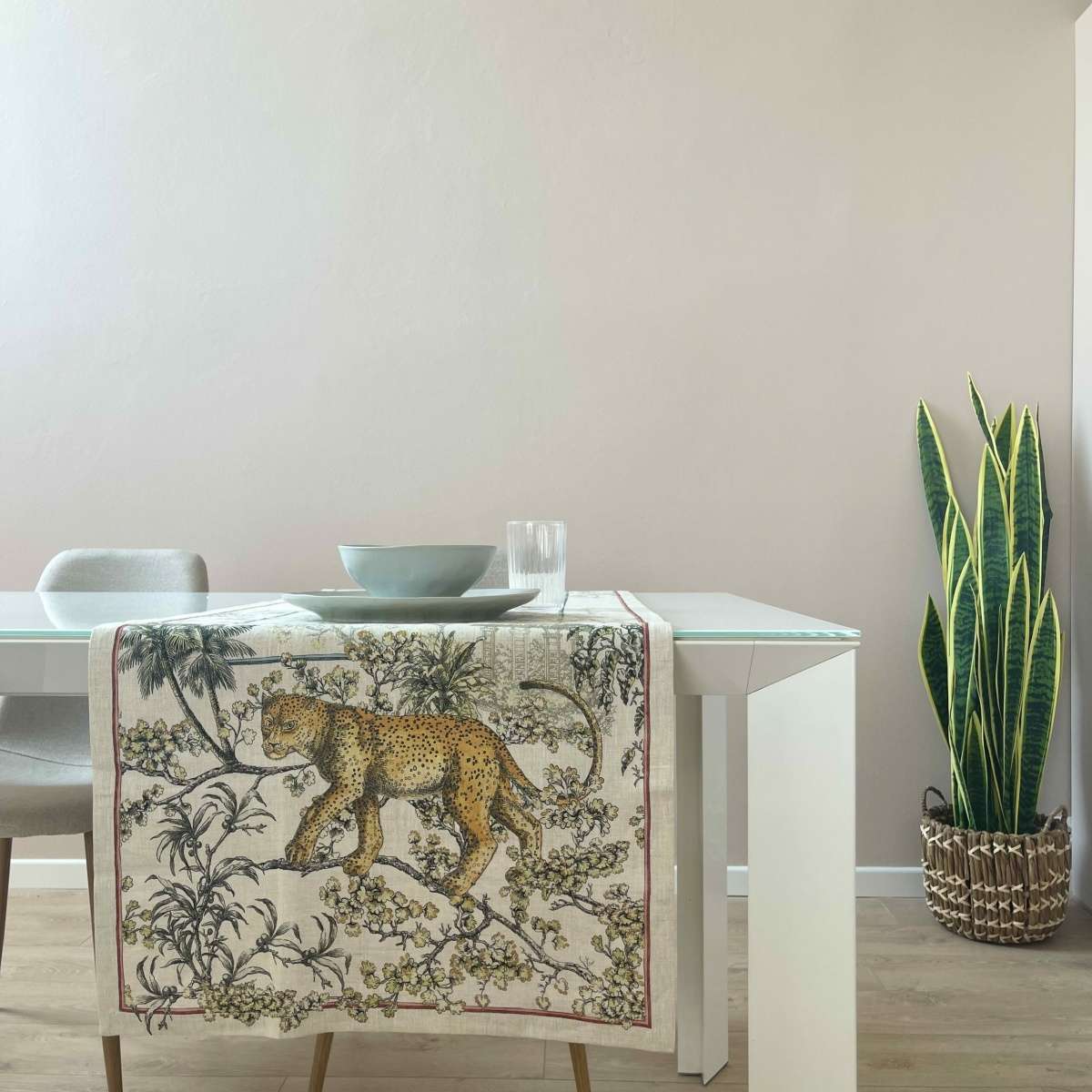 Runner tavolo Savana in 100% lino 45x170 cm - Arredo per la casa ...